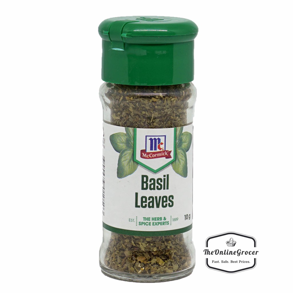 McCormick Basil Leaves 10g - Basil Leaves | Shopee Singapore