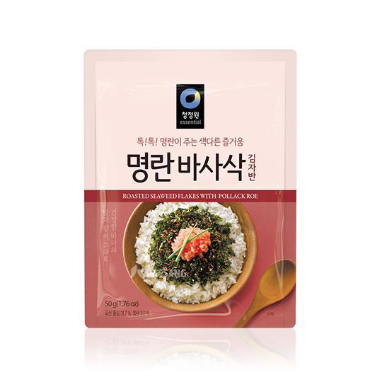 Chungjungone Roasted Seaweed Flakes with Pollack Roe (50g) / Korea ...