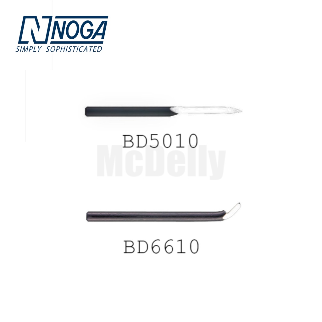 NOGA BD5010, BD6610 Deburring Blades / D50 Mini-Scraper, D66 Internal ...
