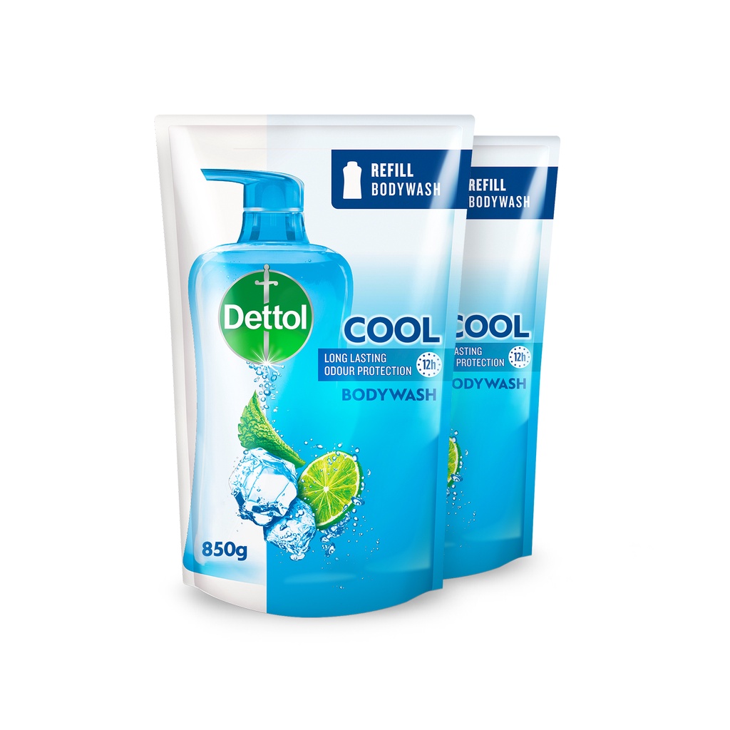 [Bundle of 2] Dettol Body Wash Refill Instant Cool (800ml) | Shopee ...