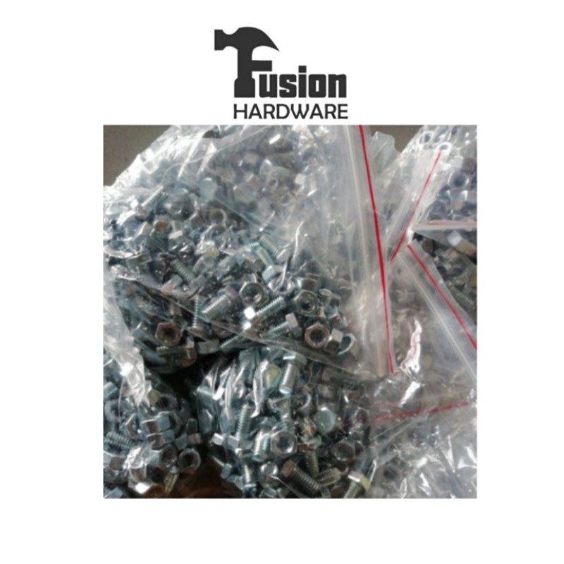 Stainless Steel Angle Iron Bolt &Nut (Screw Besi Angle Iron) | Shopee ...
