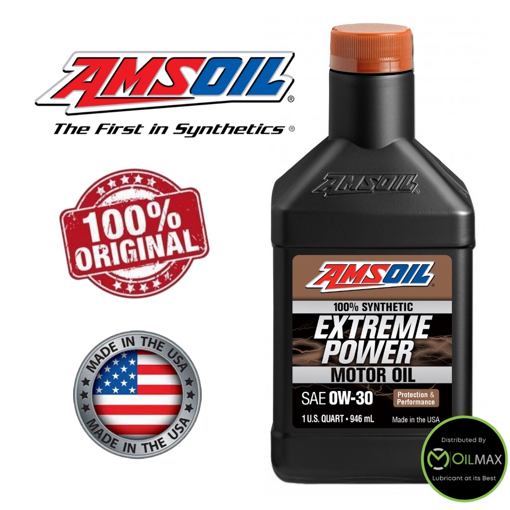 Amsoil Extreme Power 0W30 100% Synthetic (1 Quart) 946ml | Shopee Singapore