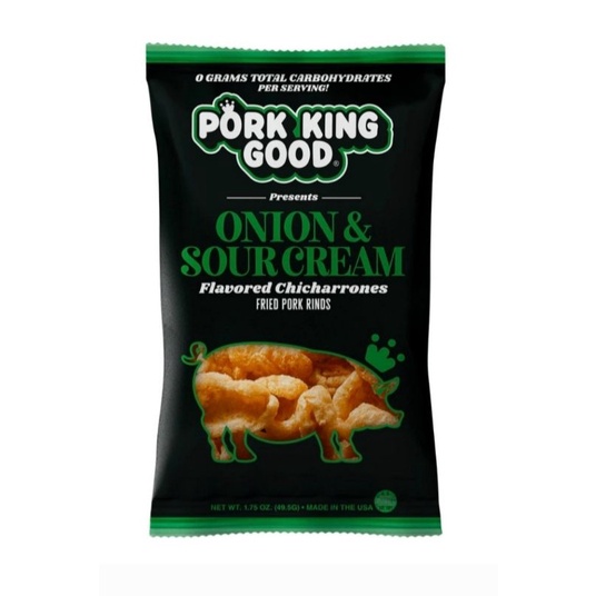 Keto - Pork King Good Pork Rinds Variety 1, 3 Or 5 Pack. (0 Net Carb ...