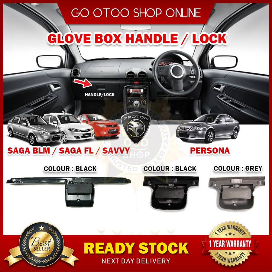 Saga Blm Flx Glove Box Lock Persona glove box Handle Lock | Shopee ...