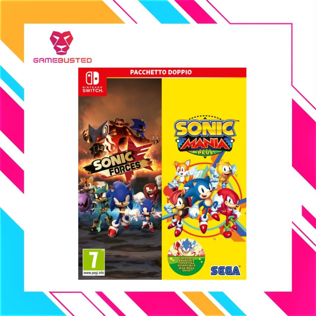 Nintendo Switch Sonic Forces and Sonic Mania Plus Double Pack | Shopee Singapore