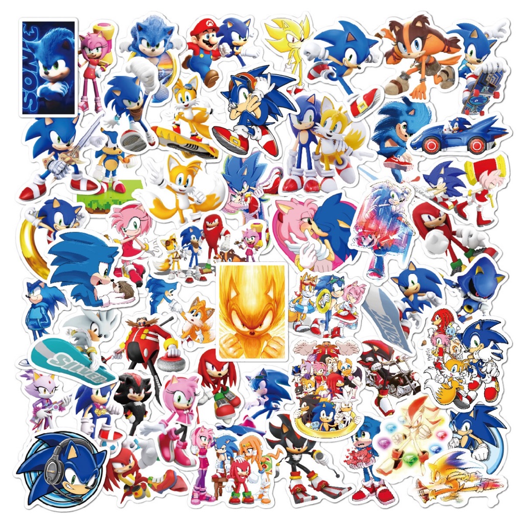 Sonic The Hedgehog Stickers | Shopee Singapore