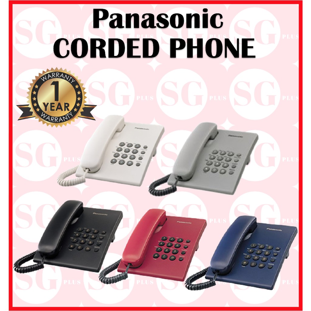 Panasonic KX-TS500MX Basic Corded Phone | Shopee Singapore