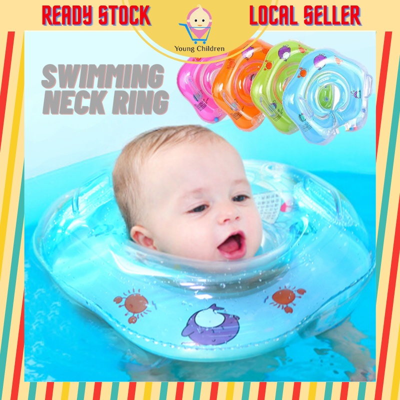 Pelampung Baby Float Baby Neck Float Baby Swimming Ring Baby Swimming ...