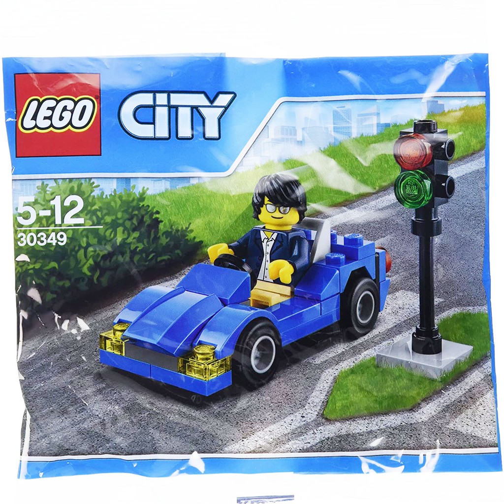 LEGO City Blue Sport Car Polybag (30349) | Shopee Singapore