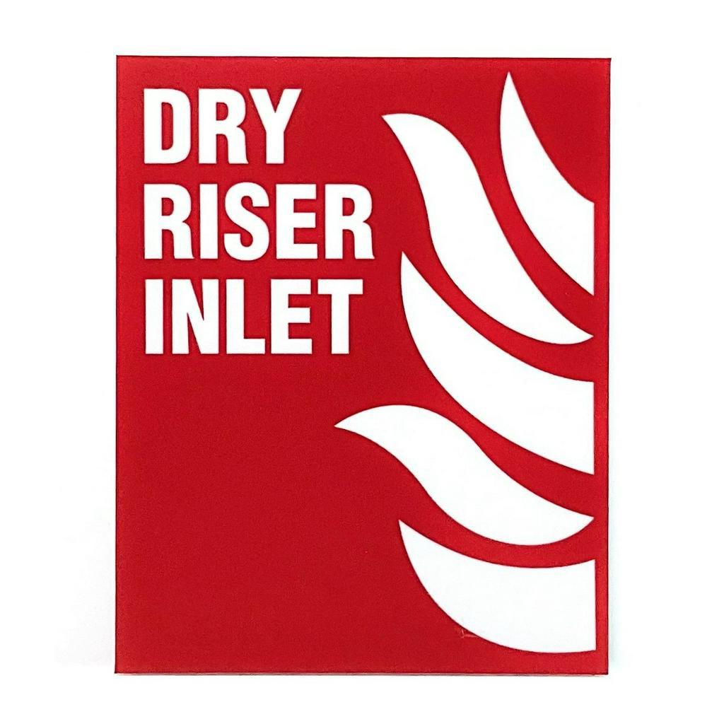DRY RISER INLET Signage ( 80mm x 100mm ) | Shopee Singapore