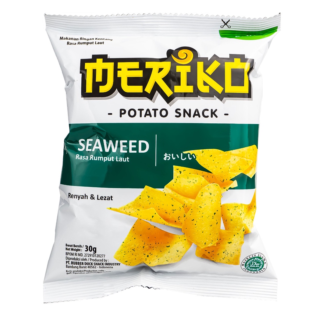 Meriko Rasa Rumput Laut 30gr - Potato Seaweed Flavour | Shopee Singapore