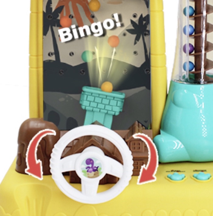 Dinosaur Mini Pinball Catch Machine with Light & Sound | Shopee Singapore