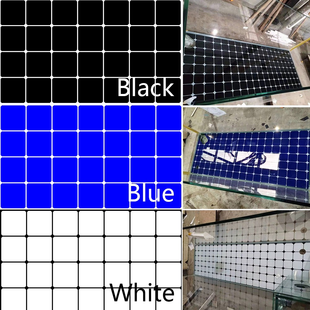 Aquarium Fish Tank Wall Paper Mosaic Decorative Sticker Wallpaper 8cm x ...