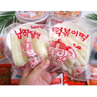 [Samyang] Rose Series / Buldak Tteokbokki / Flat Noodles / Rose Buldak ...