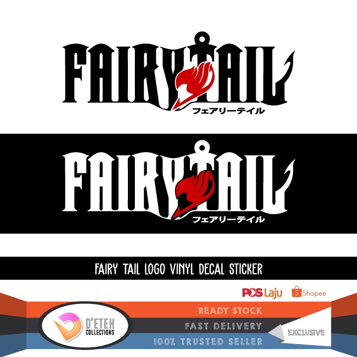 FAIRY TAIL Logo Anime Vinyl Decal Sticker | Shopee Singapore
