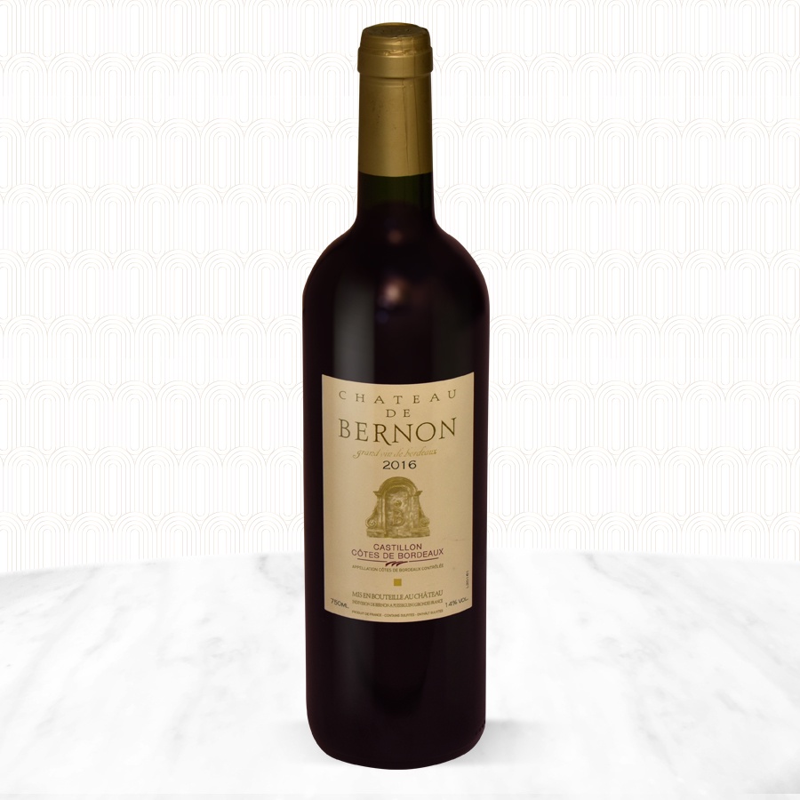Chateau de Bernon 2016 | Castillon Cotes de Bordeaux | 750ml | Shopee ...