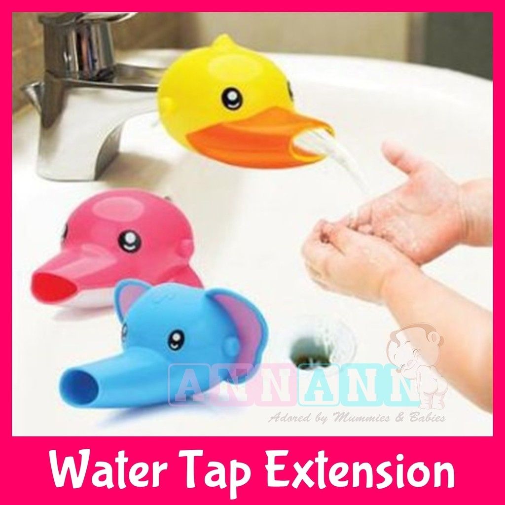 Child Kids Children Water Tap Faucet Extender Extension Cute Cartoon ...