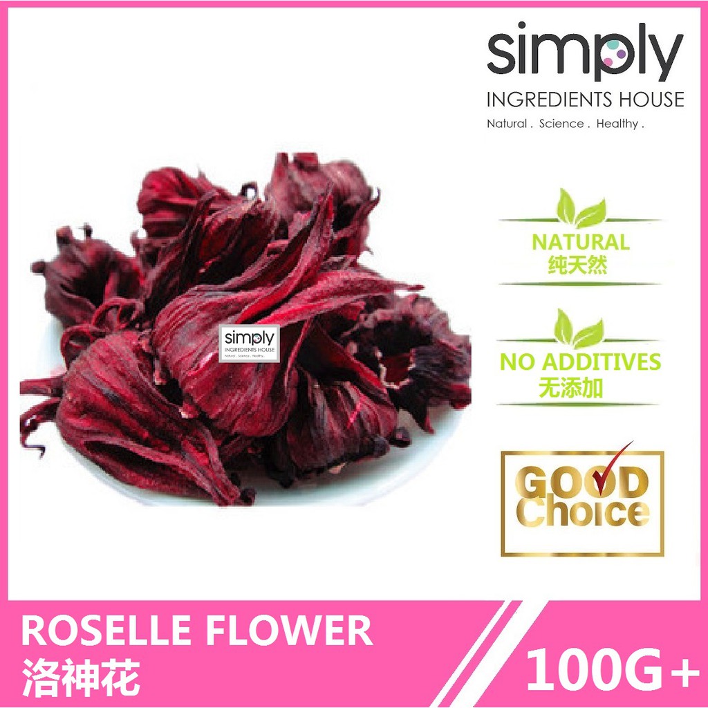 Red Roselle Flower Tea Hibiscus Tea 红 洛神花 Teh Bunga Rosella 洛神 花茶 花 茶 | Shopee Singapore