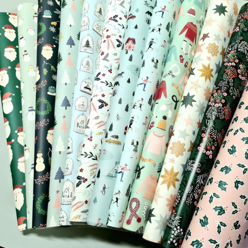 [5 Sheets Bundle] [WRP 13] Wrapping Paper | Gift Wrapper | Christmas ...
