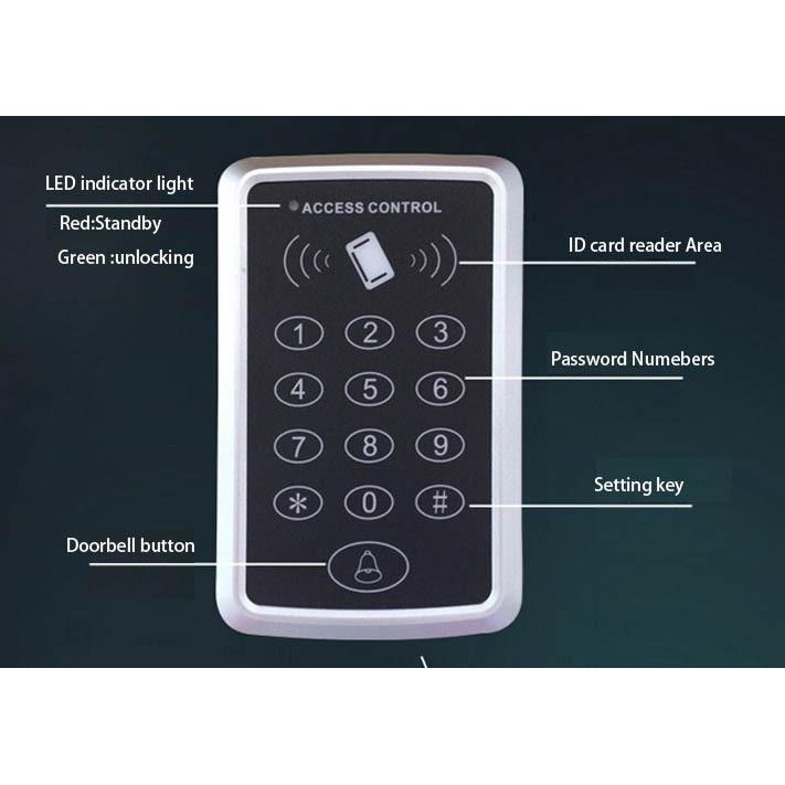 Standalone Door Access Control System | Shopee Singapore