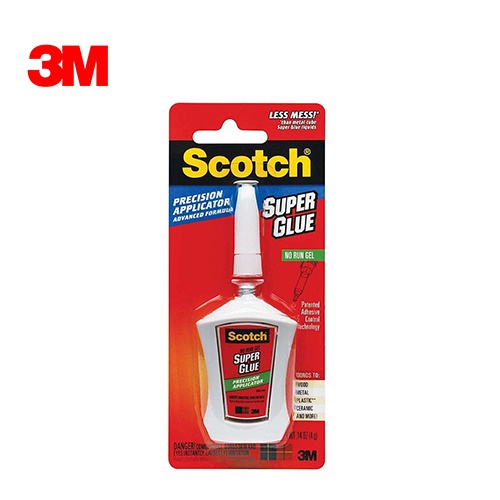 3M AD125 Scotch Super Glue Gel Precision Applicator 4G | Shopee Singapore