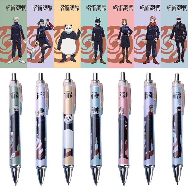 Anime Jujutsu Kaisen Itadori Yuuji Gojou Satoru Mechanical pencil Cute ...