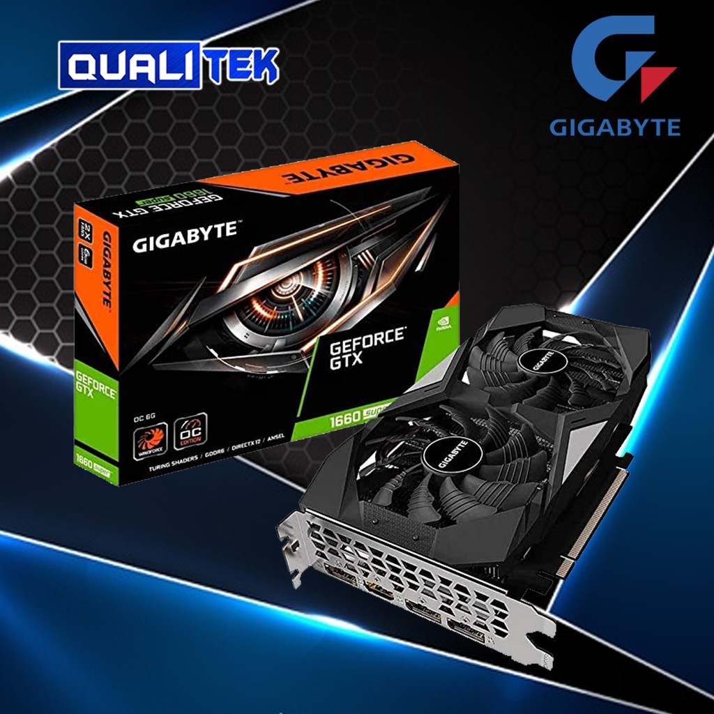 GIGABYTE GeForce GTX 1660 SUPER OC 6G | Shopee Singapore
