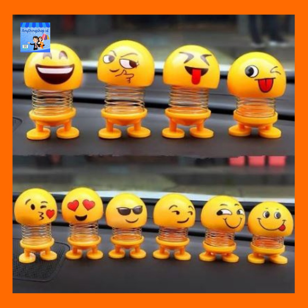 Shaking Emoticon And Superhero Cute And Unique Doll Display / Emoticon ...