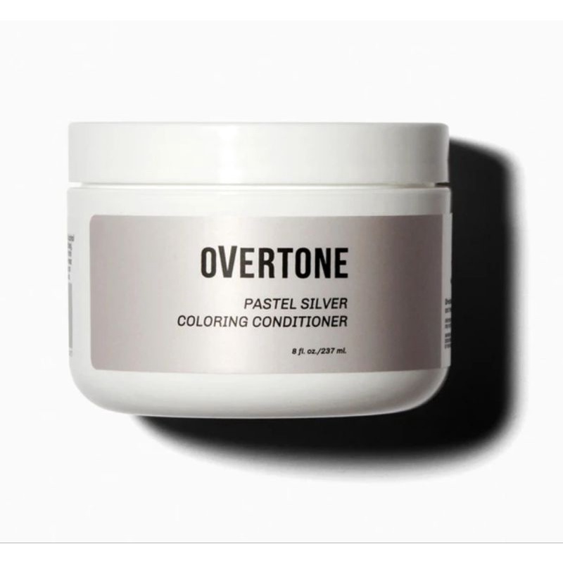 Overtone pastel Silver coloring conditioner hair mask hair dye non ...