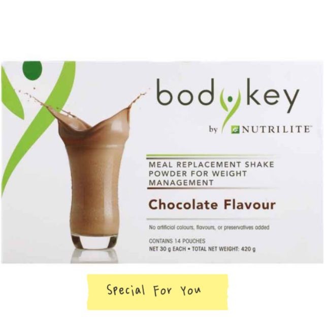BodyKey by NUTRILITE Meal Replacement Shake (Chocolate/Vanilla/Cafe ...
