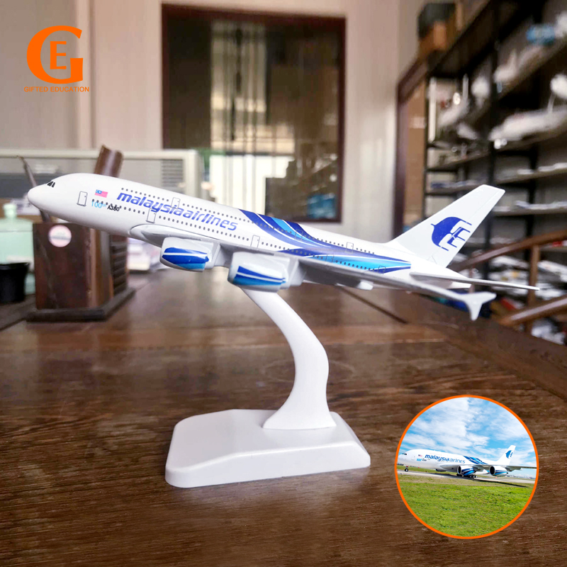Malaysia Airlines Airbus 380 Aircraft Model MAS Airways A380 Diecast ...