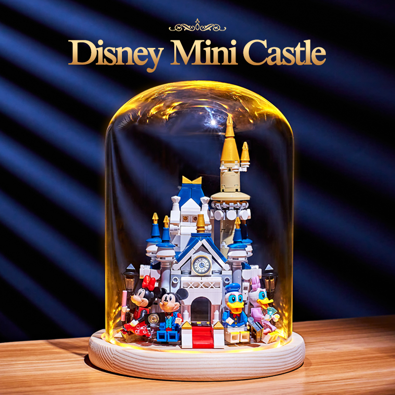 Lego Disney Castle Building Blocks Assembled Girl Series Minifigure ...
