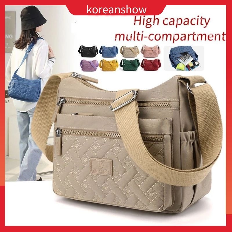 Handbags for Women Canvas Shoulder Crossbody Bag Ladies Bag Fashion ...