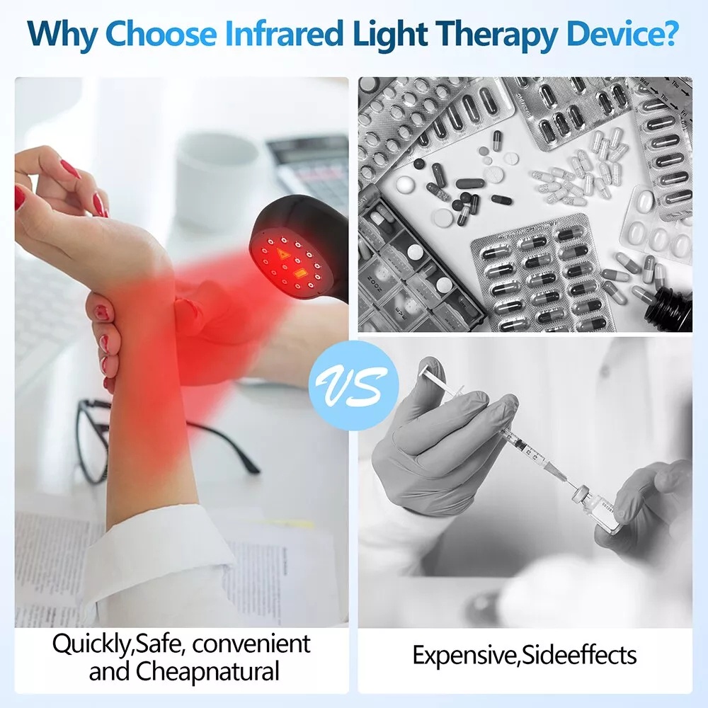 KTS Laser Therapy Device Handheld Medical Device 650nm 808nm for Back ...