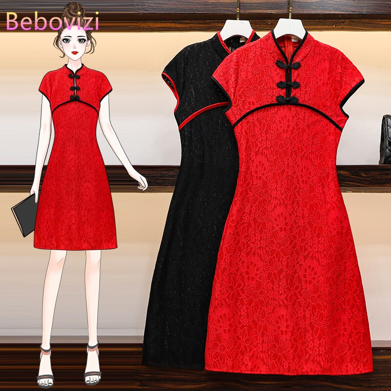 M-4XL Plus Size Fashion Elegant Vintage Chinese Traditional Casual ...
