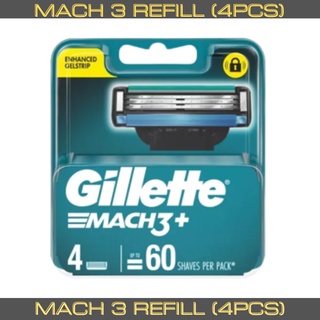 [UnihomSG] Authentic Gillette Mach 3+ Mach 3 Razor Blades And Razor ...
