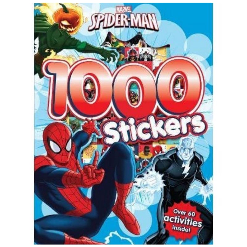 Book of 1000 Stickers & Activities/ 1000 Stickers Marvel Spiderman ...