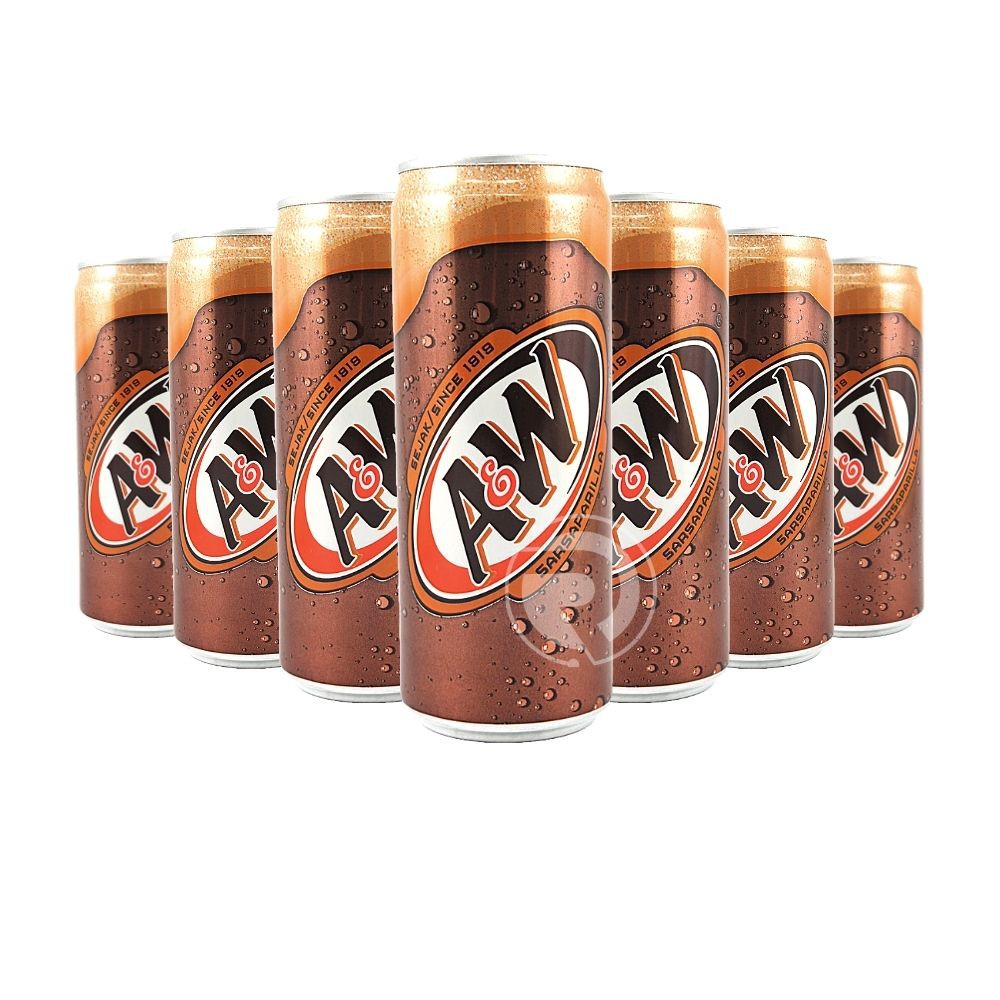 A&W Sarsaparilla Root Beer Carton (320ml x 12 Cans / 300ml x 24 Cans ...