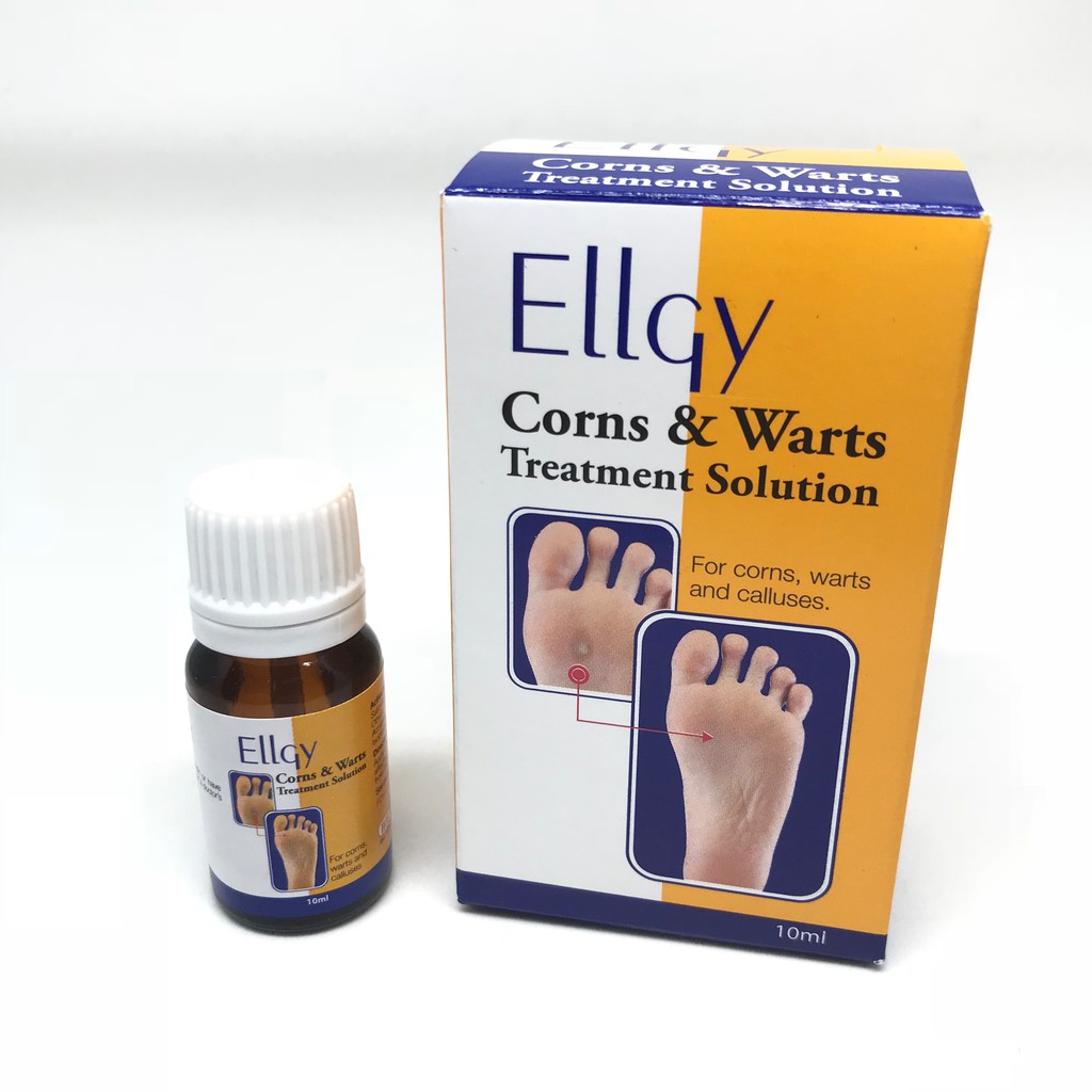 Ellgy Corns & Warts Treatment Solution 10ml | Shopee Singapore