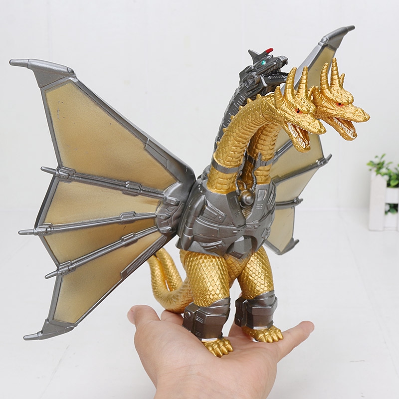 King Ghidorah Lighting Godzilla Action Ghidorah Three 17cm Toy Heads