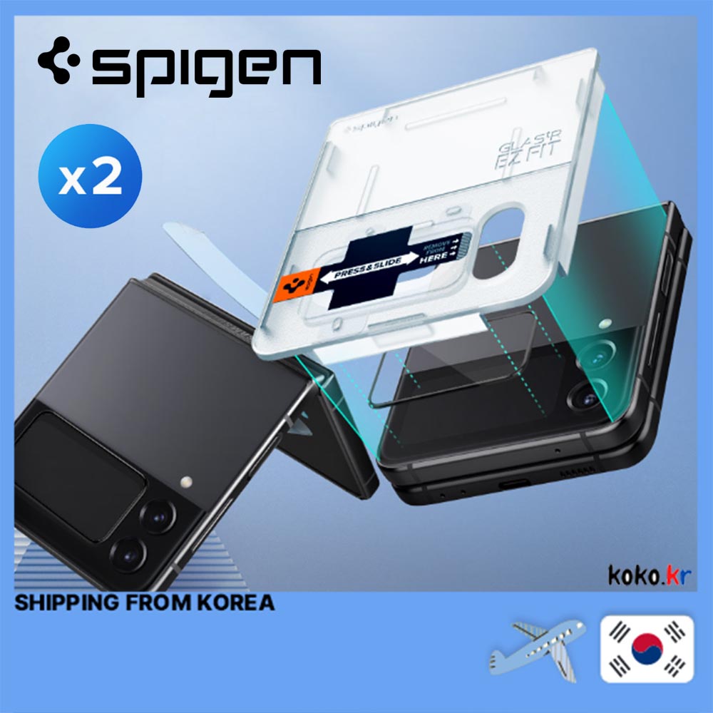 SPIGEN Galaxy Z Flip 4 Glas tR EZ fit Screen Protector + Hinge ...