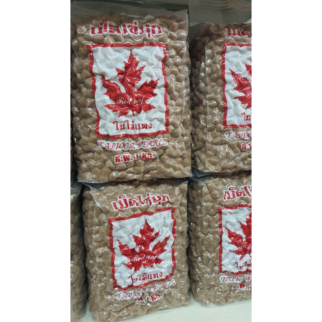 Biji Boba Untuk Air Tea Booba Bubble Black Pearl 1kg Halal Tapioca ...