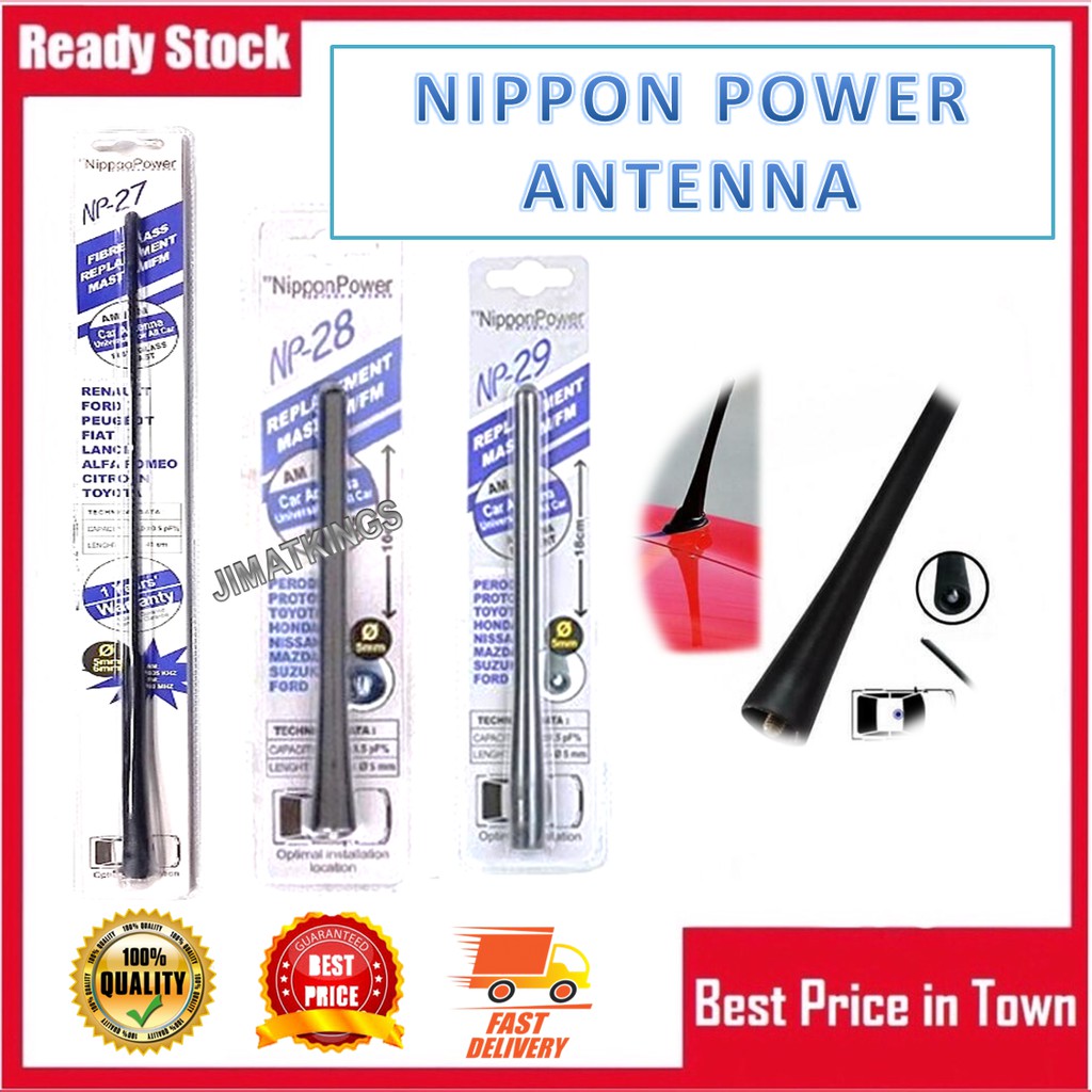 Car Roof Radio Antenna Pole Mast Entina Perodua Myvi Alza Proton Waja Persona Vios Wish Swift ...