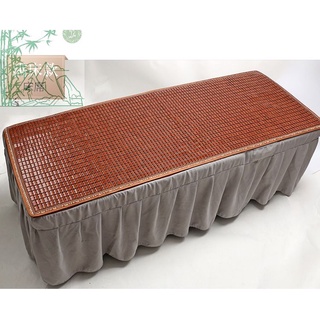 Bamboo bed mat, Natural Bamboo Bed Mat Cooling Topper Bed Mattress ...
