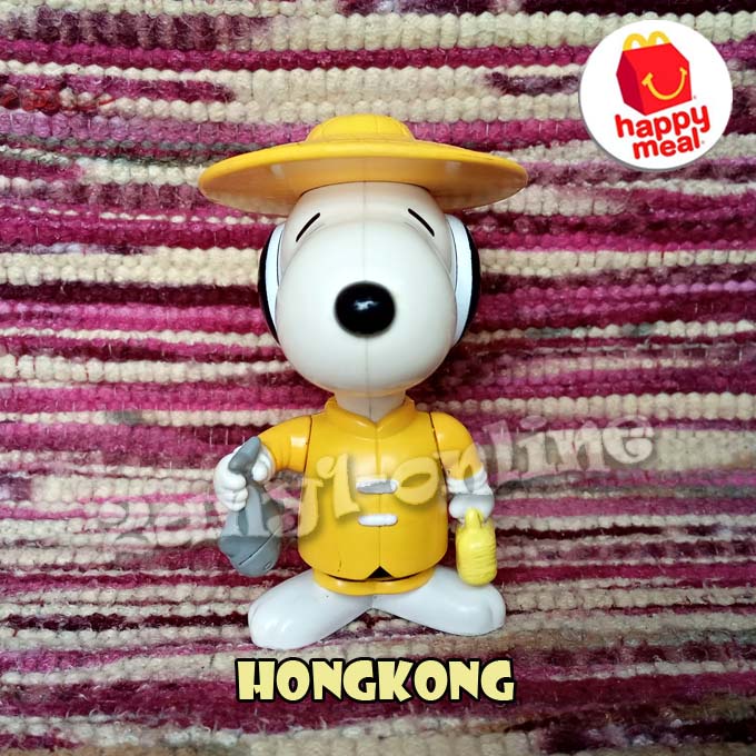 Mcdo Happy Meal Toy Snoopy World Tour - HONGKONG | Shopee Singapore