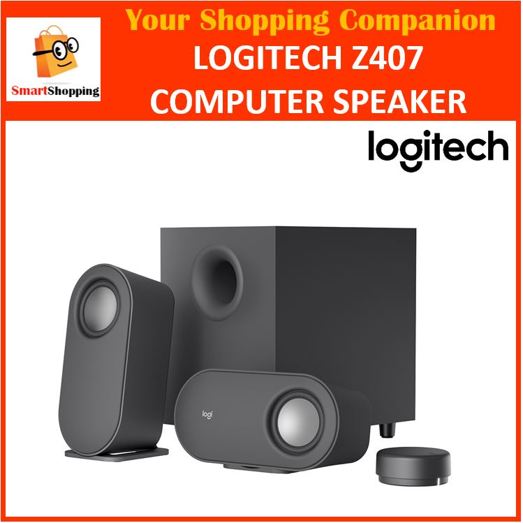 Logitech Z407 Speaker With Bluetooth AUX input USB input Wireless ...