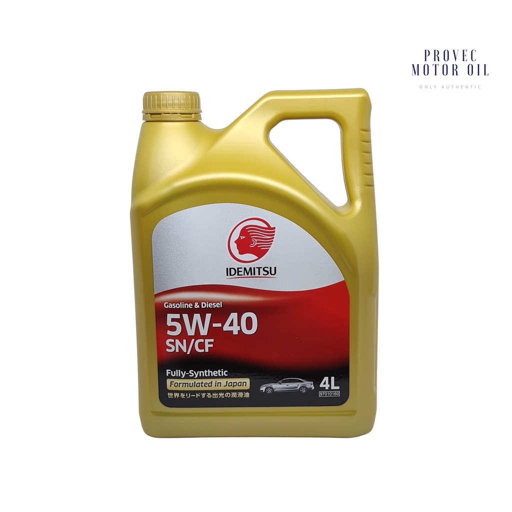 Idemitsu Fully Synthetic SN/CF 5W40 (4L) TH | Shopee Singapore