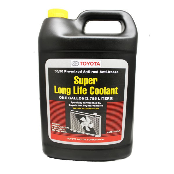 Toyota Super Long Life Coolant (3.785 Liters) Made in USA 08889-80082 ...