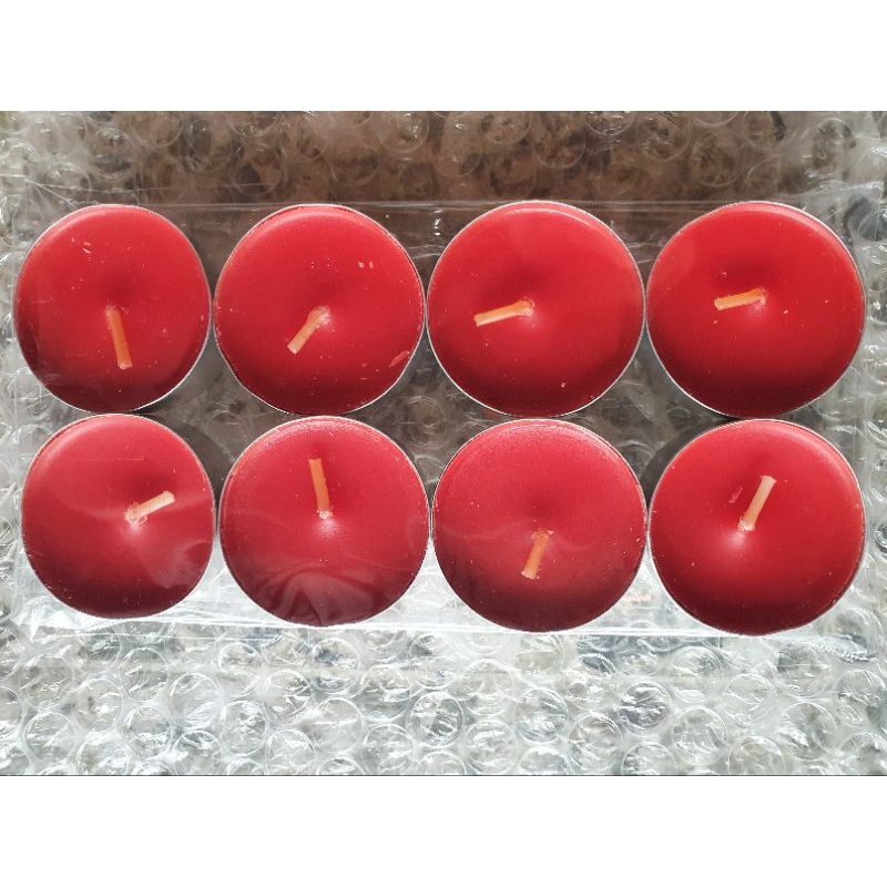 Premium Quality Vanilla Tealight Candle Scented Mini Lilin Tea Light ...