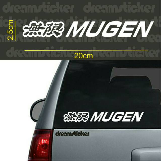 Mugen Car Sticker Sticker | Shopee Singapore
